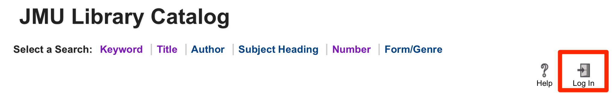 Borrow & Renew : JMU Libraries