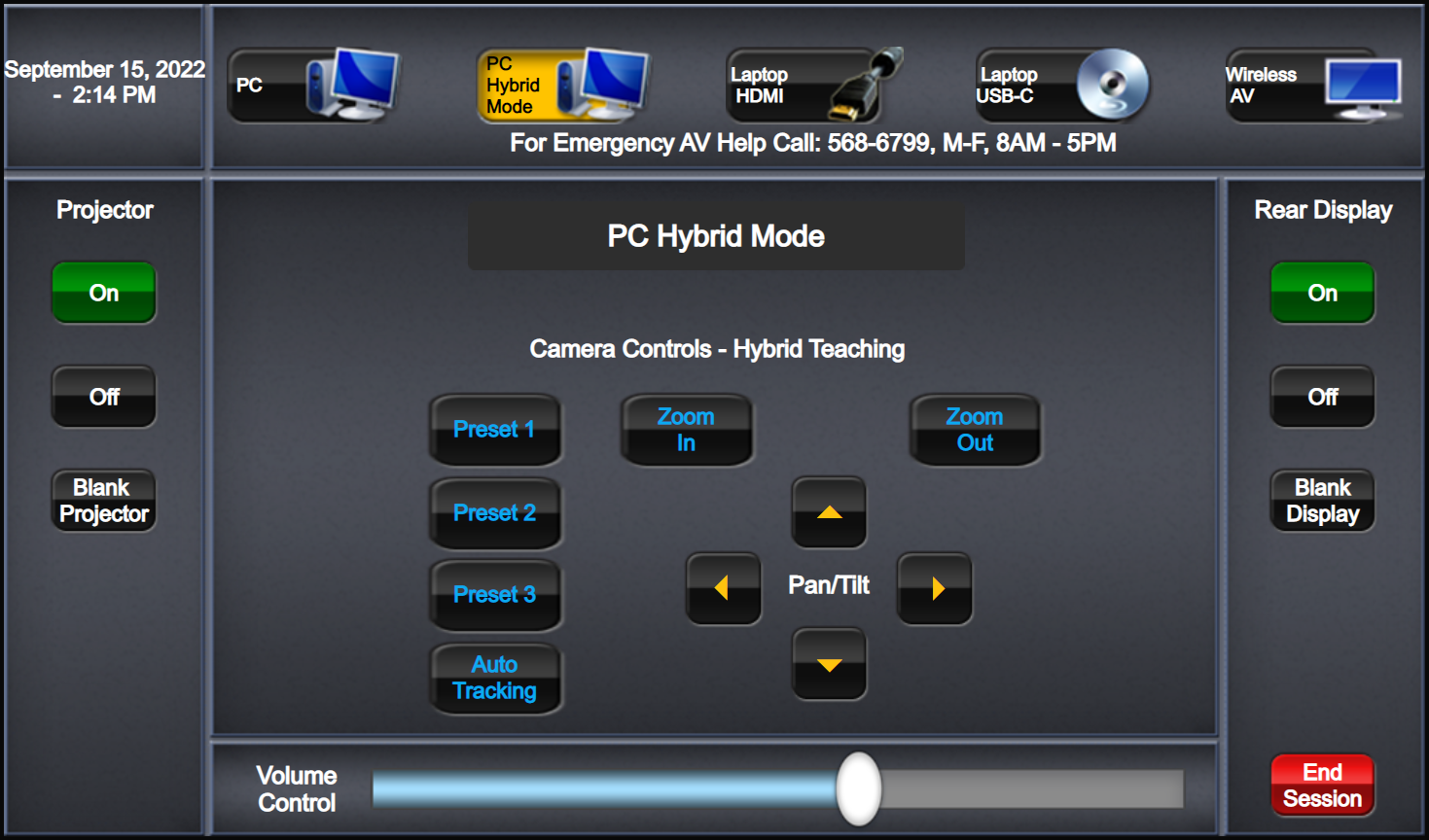Hybrid Classroom Classifications - JMU Libraries