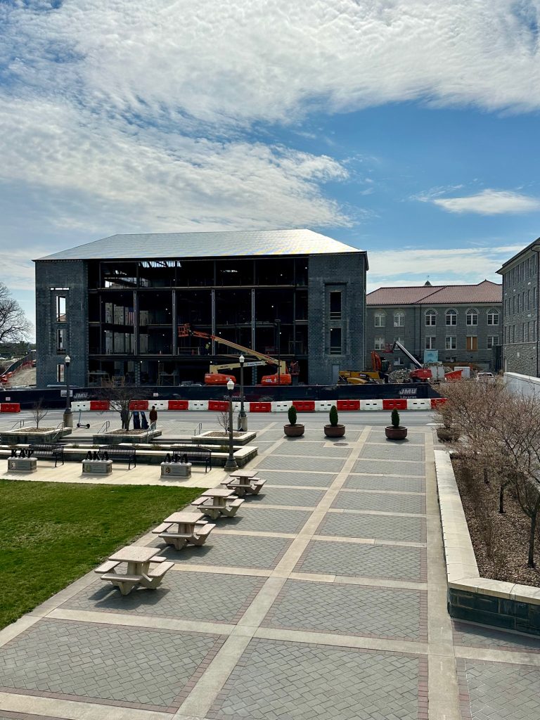 Photos of Carrier Library Construction Progress - JMU Libraries