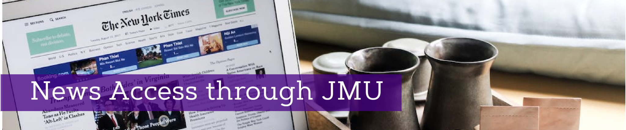 James Madison University Libraries Homepage
